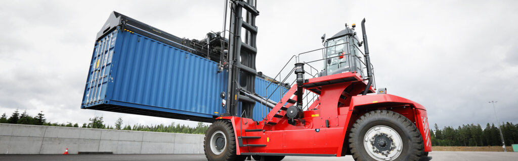 Ingenioso Confrontar derrocamiento carretilla elevadora de contenedores ...